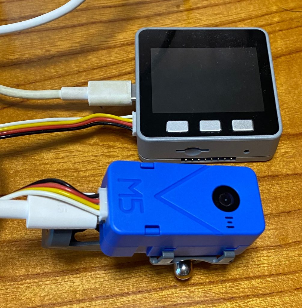 UnitV2 AIカメラとM5stackをgroveコネクタで接続して認識結果を受け取る – Blowing in the wind