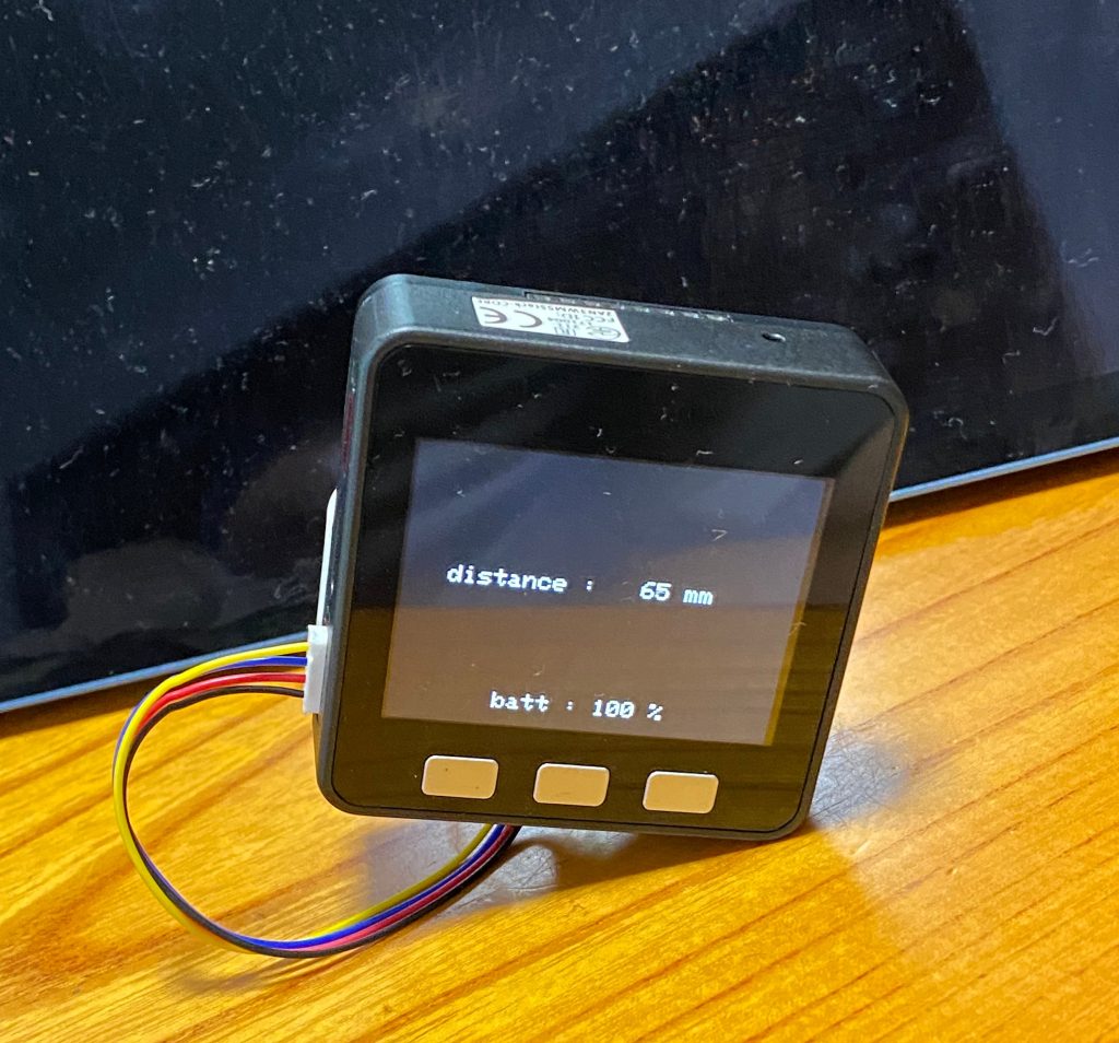 Laser距離センサーを動かしてみた – Blowing in the wind